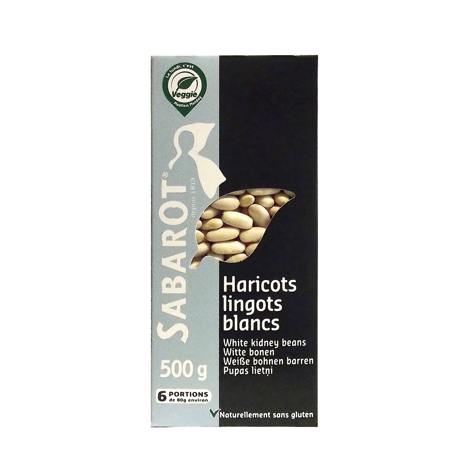 Amazon.com : White Kidney Beans (Haricots Lingots) - Dried - 1 x 17.5 ...