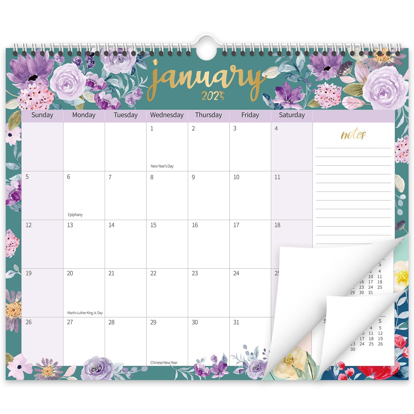 Snapklik.com : OuMuaMua Wall Calendar 2025, Calendar Wall 2025, 18 ...