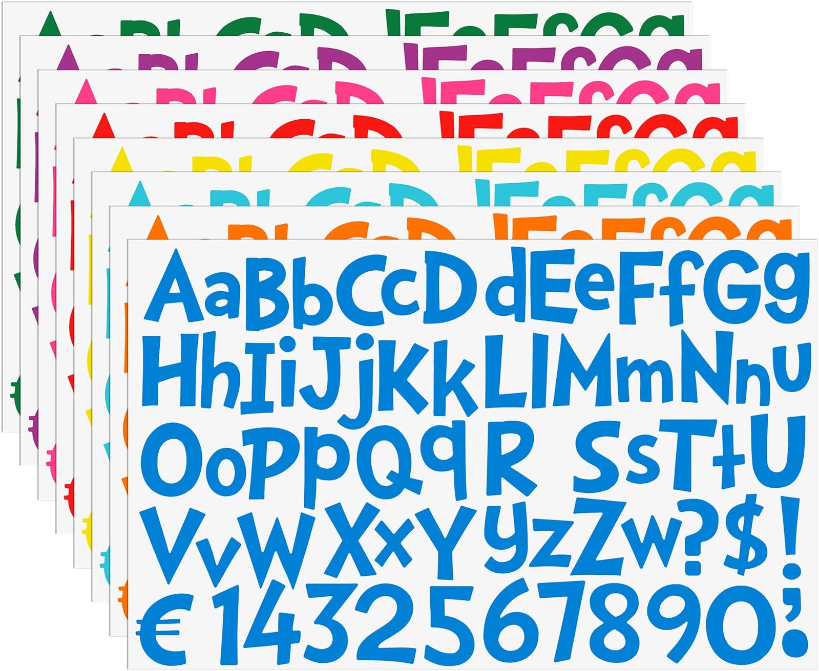 Amazon.com: zolto Desirous World White ,Green and Red, Self Adhesive ...