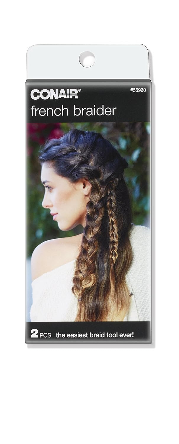 Amazon.com : Conair French Braid Kit, 0.094 Pound (Pack of 3) : Beauty ...