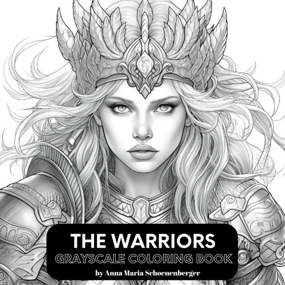 Amazon.com: THE WARRIORS Grayscale Coloring Book: 9798393881108: Schoenenberger, Anna Maria: Books