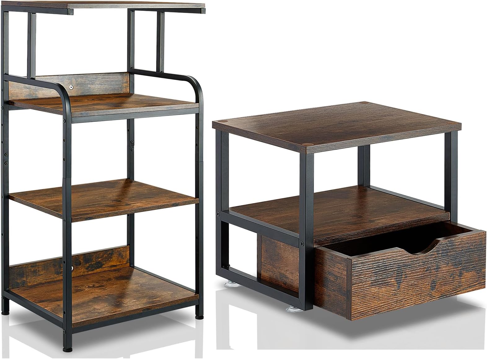 Amazon.com: jarrvz Printer Stand, Printer Table, Printer Stand with ...