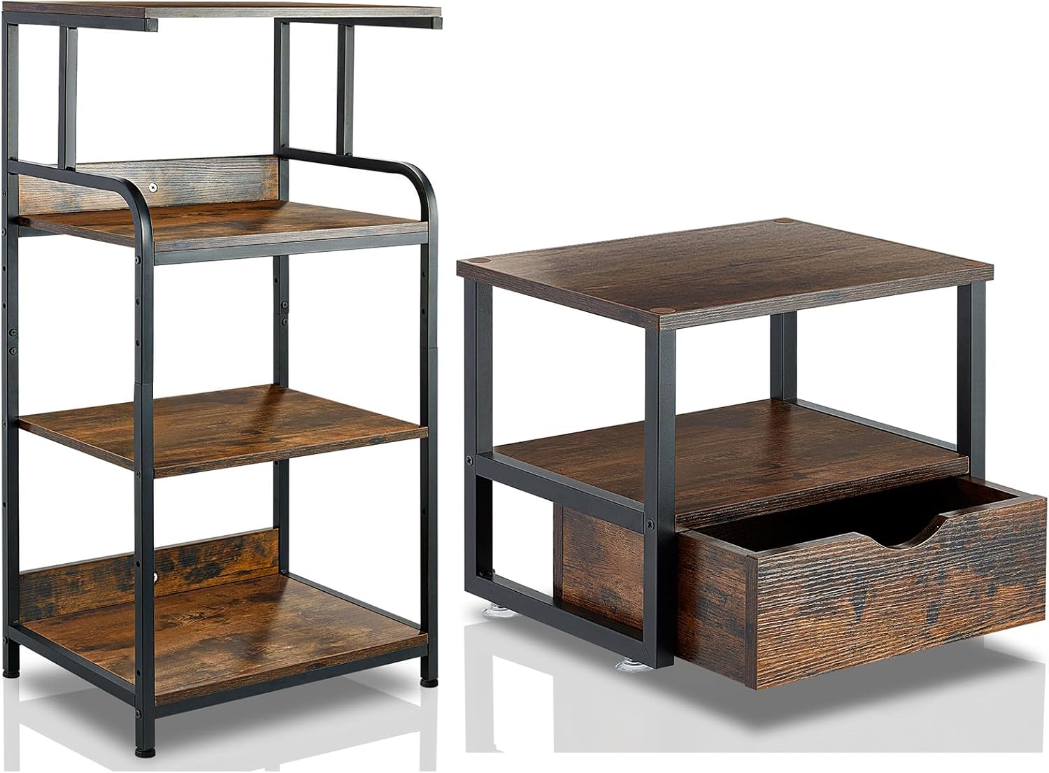 Amazon.com: jarrvz Printer Stand, Printer Table, Printer Stand with ...