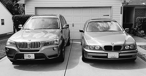 Amazon.com: uxcell No.51138159315/51138159316 Front Upper Hood Bumper ...