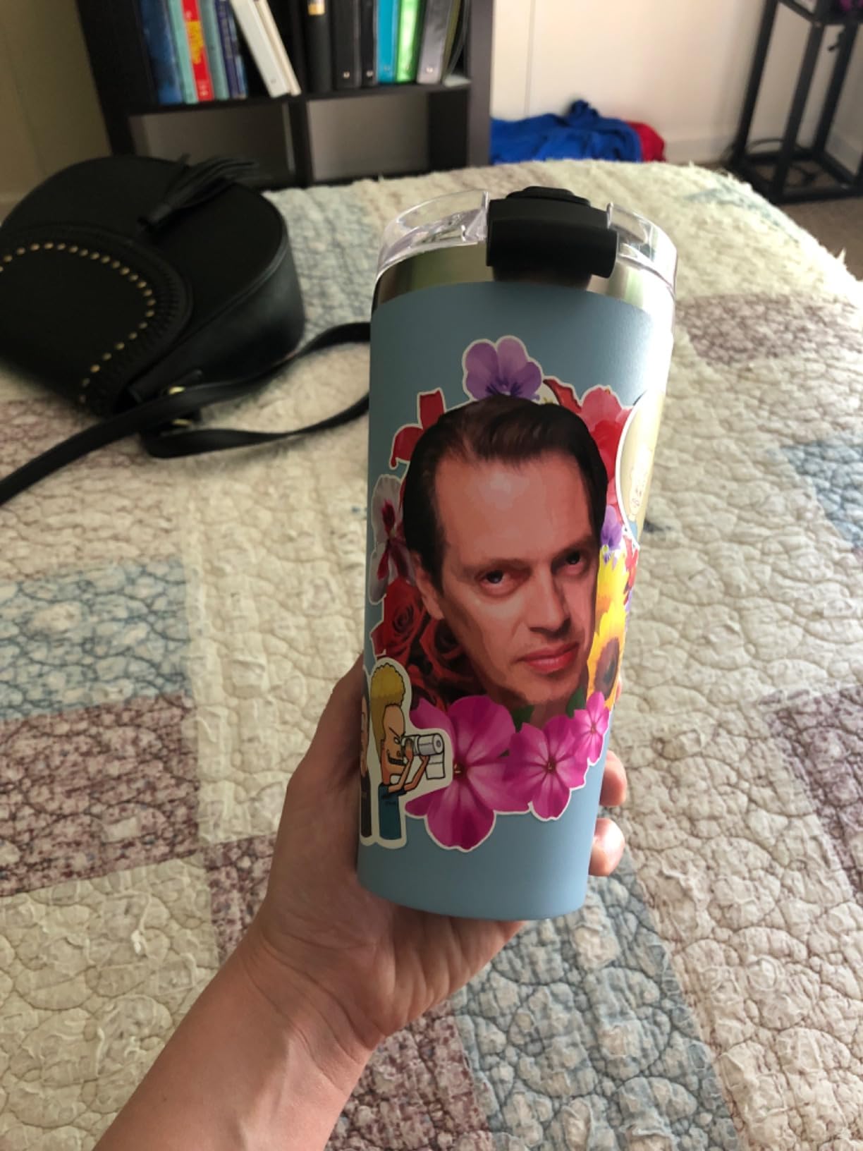 Amazon.com - Steve Buscemi - Floral Vinyl Waterproof Sticker Decal Car ...