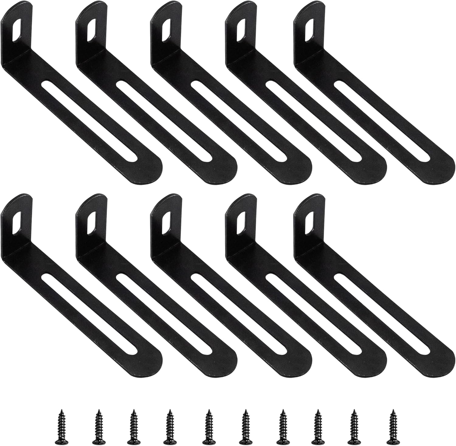 Amazon.com: AUXBC 3"x1.2"x0.6"Adjustable Right Angle Brackets Metal L ...