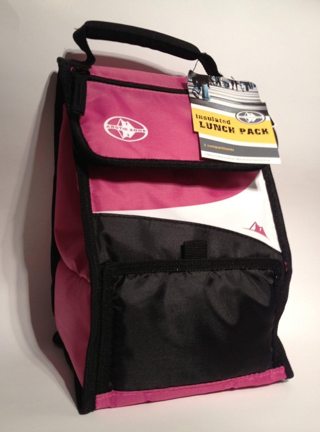 Amazon.com: Arctic Zone Insulated Lunch Pack, Microban Technology, Pink ...