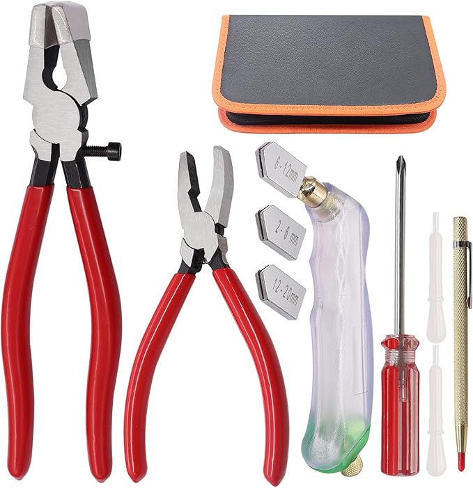 weideer Glass Running Breaking Pliers Glass Breaker Grozer Pliers Tools ...