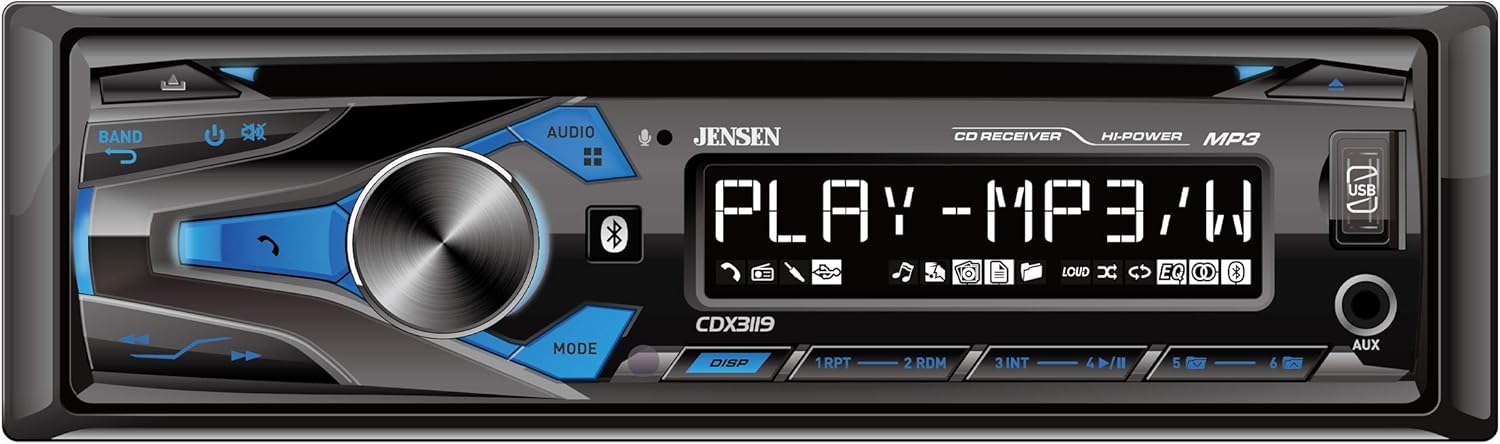 Amazon.com: Jensen CDX3119 CD Receiver : Electronics