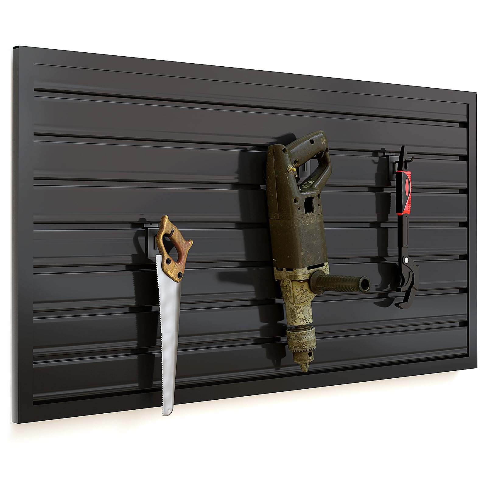 Snapklik.com : NeatiEase Slatwall Panel Wall Storage Systems, 2 X 4ft ...