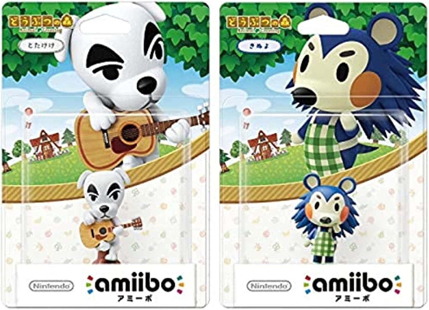 amiibo 2 Pack Set [K.K. Sliders/Mabel] (Animal Crossing Series) for ...