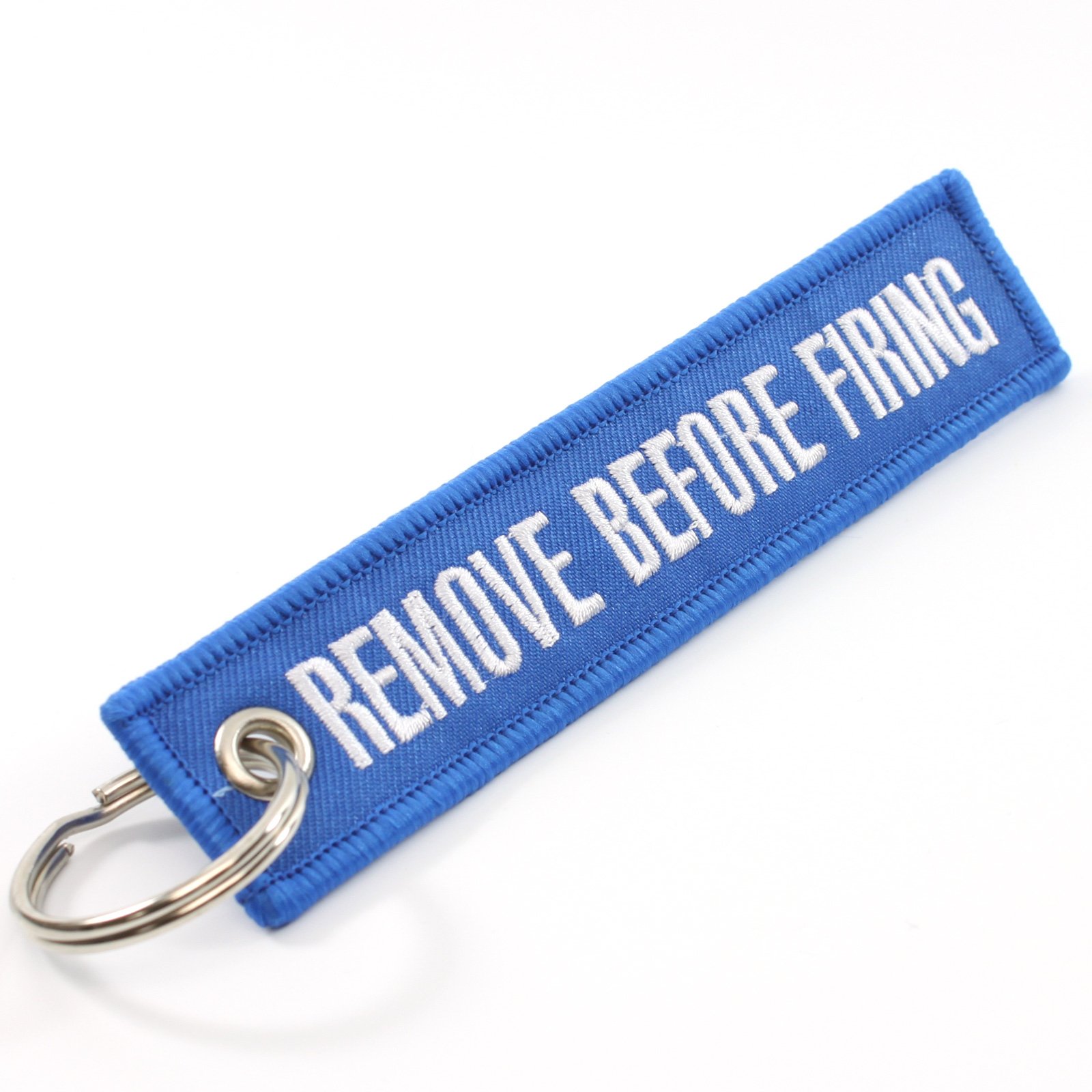 Amazon.com: Rotary13B1 Remove Before Firing Keychain - Blue/White ...
