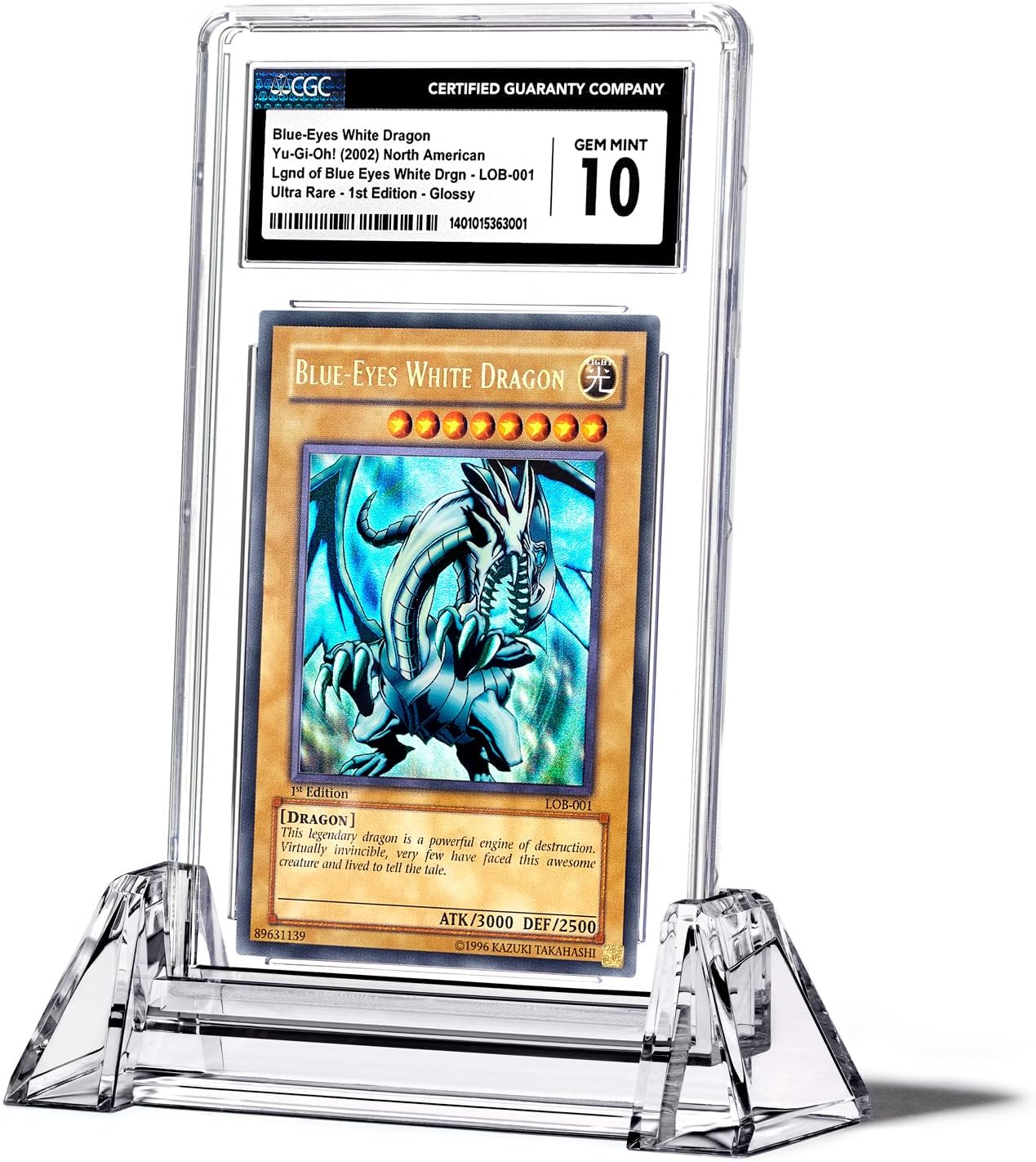 Amazon.com: CGC Acrylic Stand Clear / Color for Graded Card Display ...