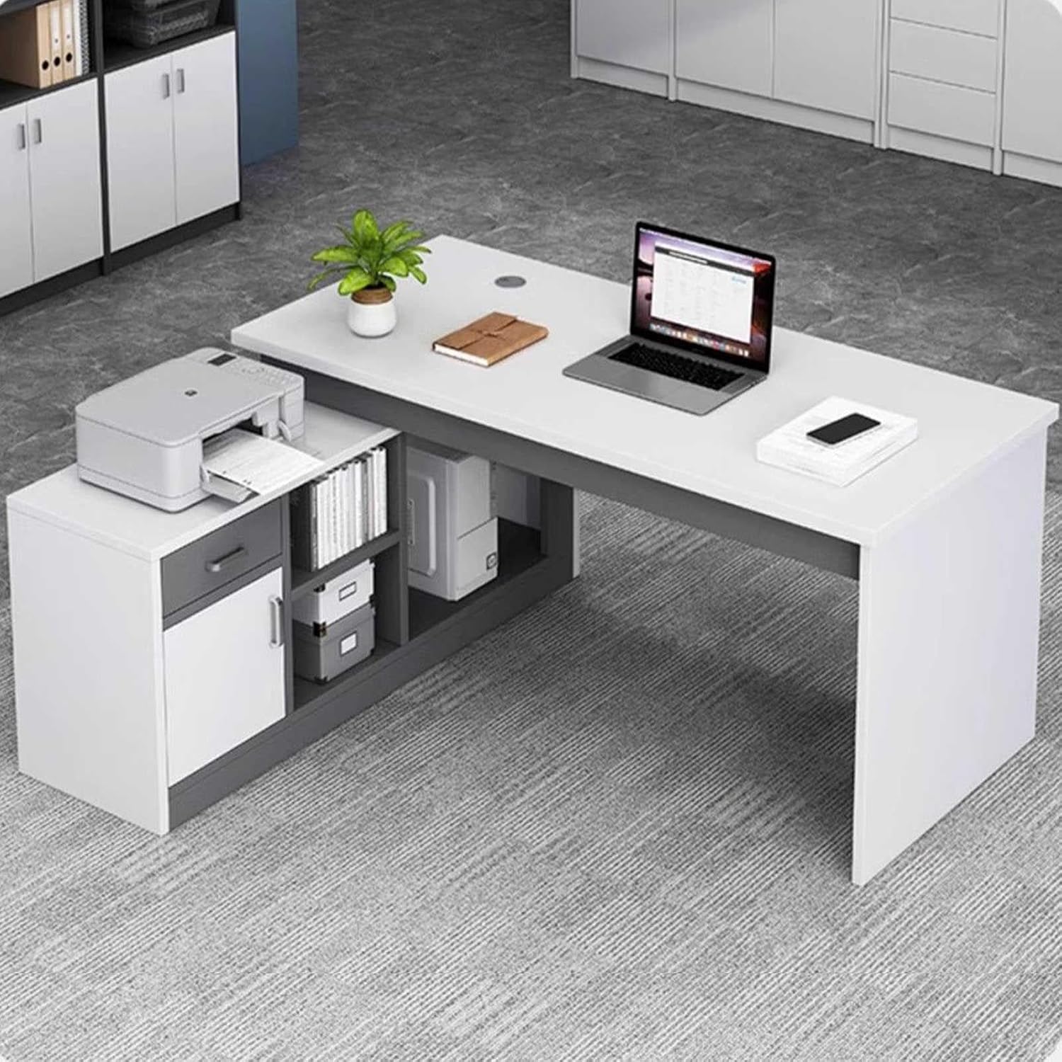 Home Office Computer Desk L Shaped,Large Reversible Australia | Ubuy