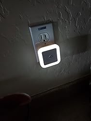 Amazon.com: LINCO LED Plug Night Light Wall Lamp with Dusk to Smart ...