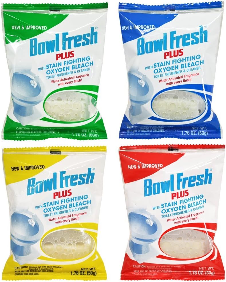 Amazon.com: Bowl Fresh Plus Toilet Bowl Cleaner and Deodorizer ...