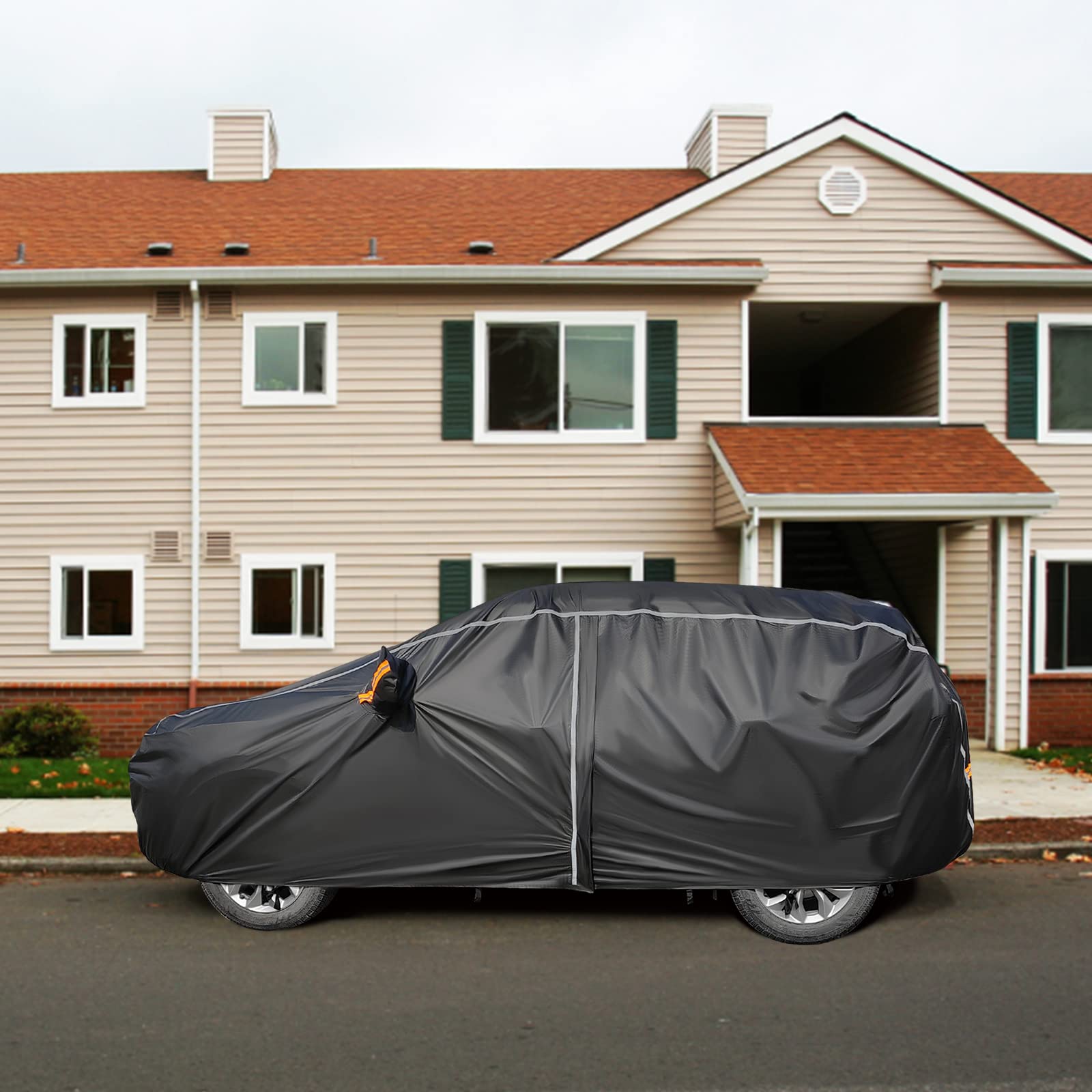 WMCHEYI SUV Car Cover Waterproof All Weather,Multi-Layer Anti-Scratch ...