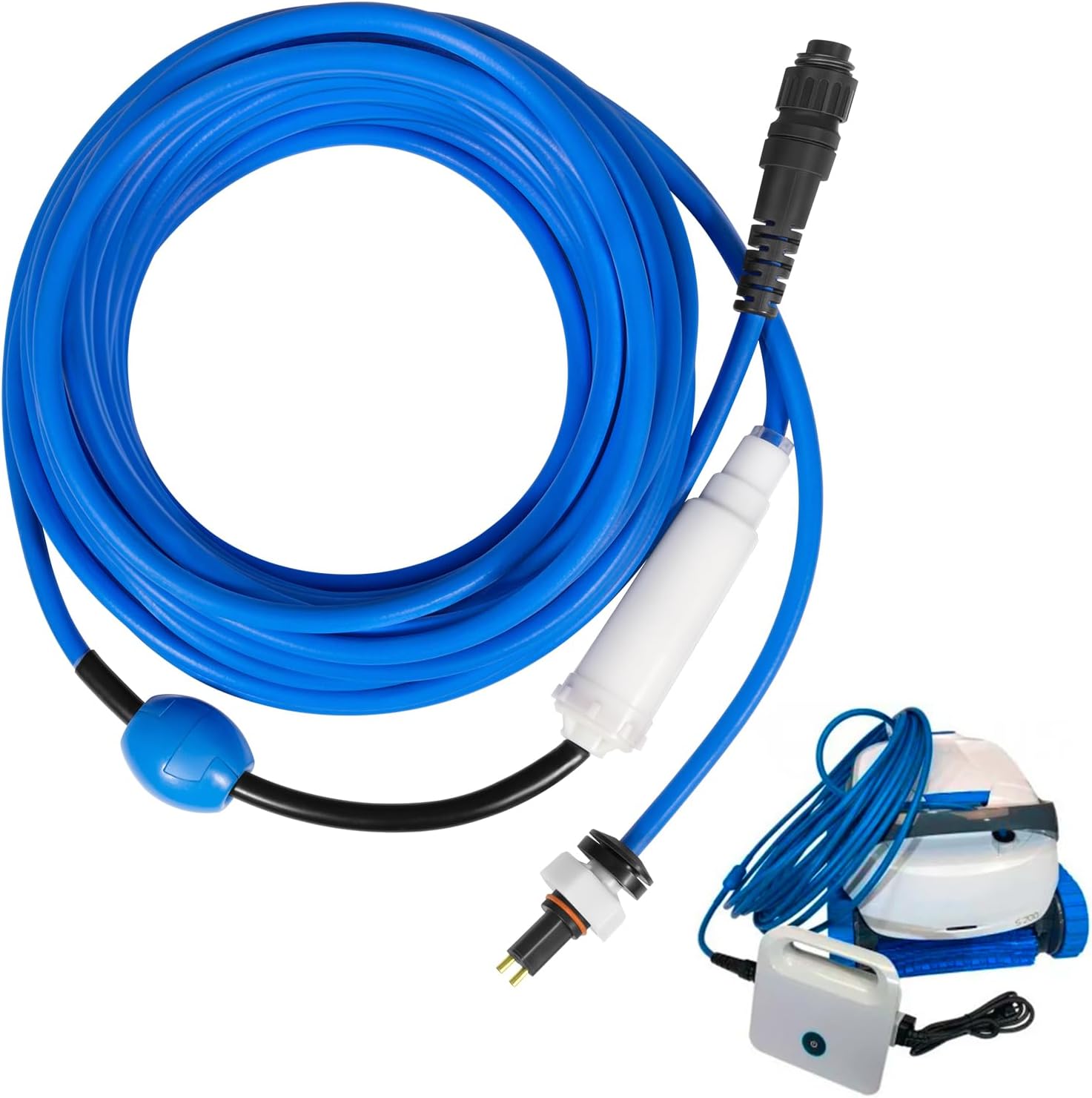 Amazon.com : 99958907-DIY Cable and Swivel- 2 Wire - 60ft - for Dolphin ...