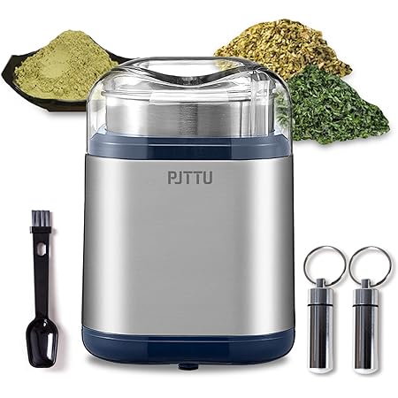 Amazon.com: PJTTU Electric Grinder for Herb, Spice, Pollen and Coffee ...