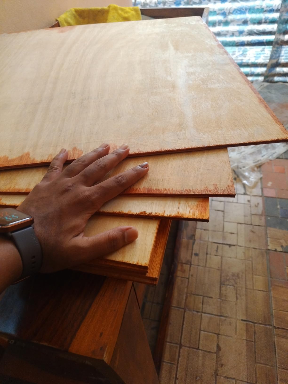 PLYMAN 6MM (4.5+) Pack of 8 Blank COMMERCIAL Plywood Board Sheets for ...