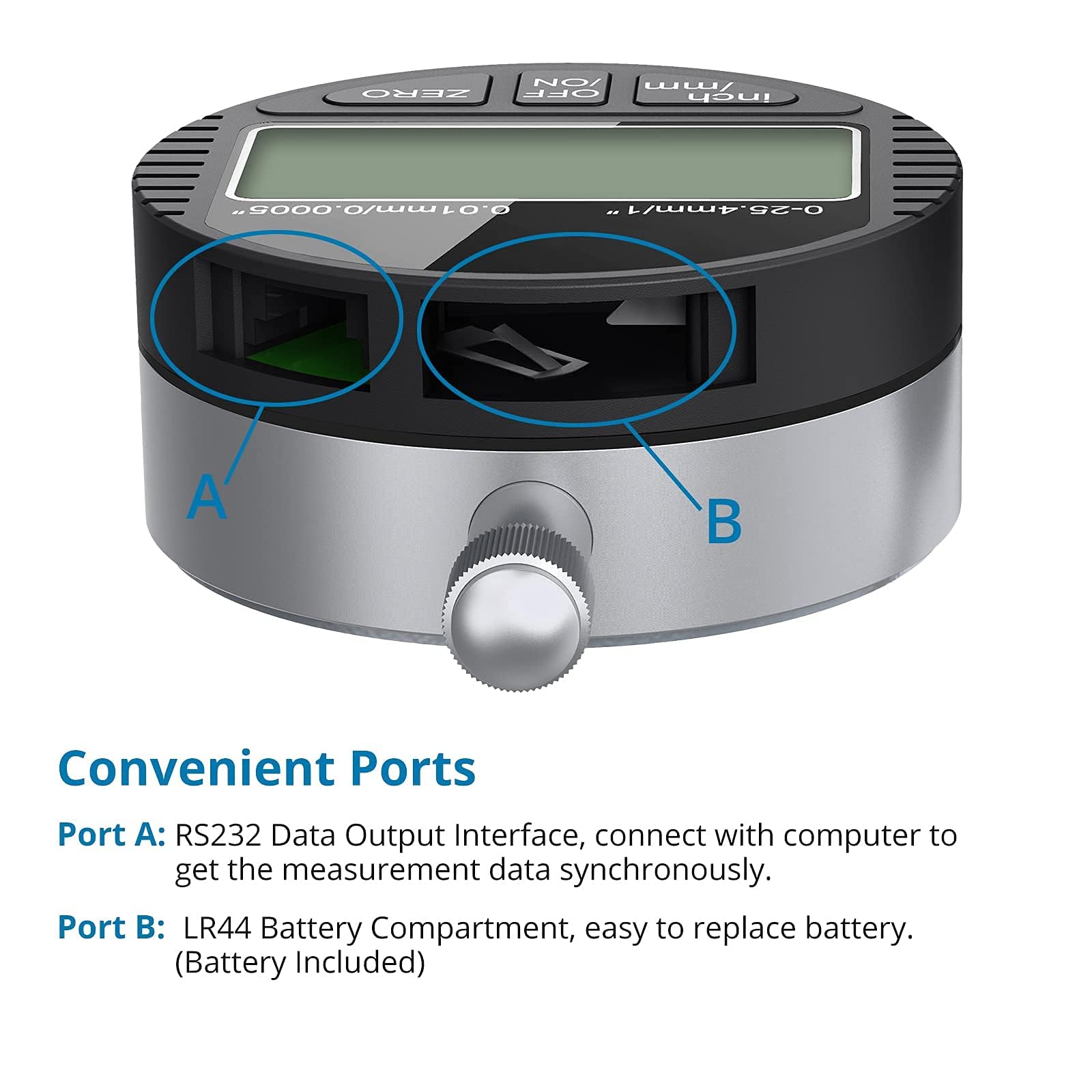 Snapklik.com : Digital Dial Indicator 0.01/0.0005 Digital Indicator ...