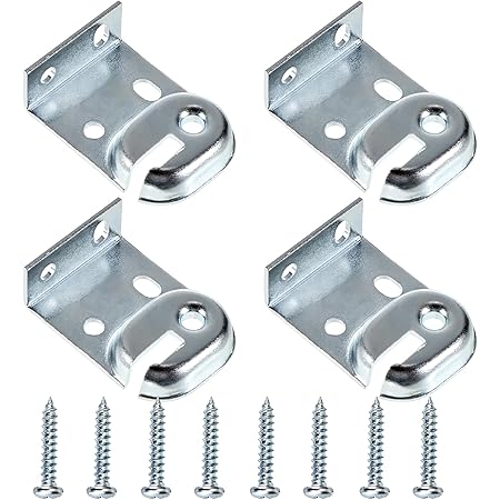Amazon.com: Sumnacon Metal Window Shade Brackets-4PCS Roller Shade ...