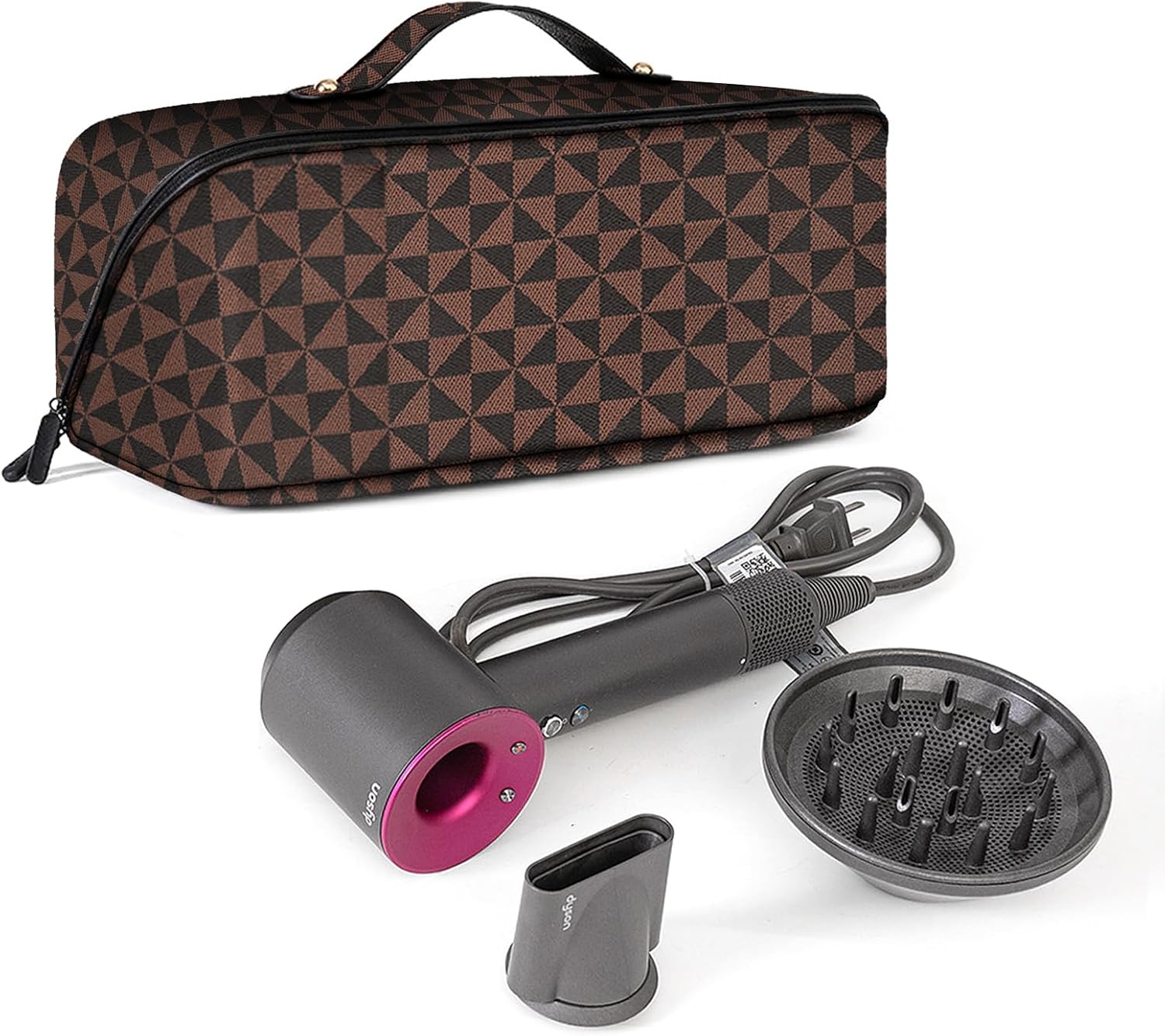 Amazon.com: OstriA Retro Pattern Large Travel Storage Bag Compatible ...