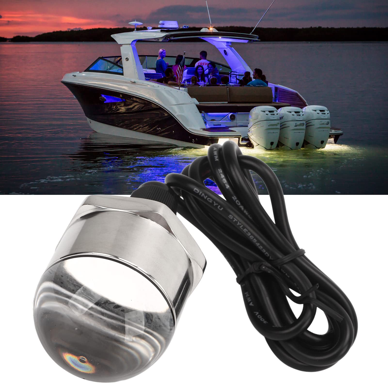 Diy Transom Lights Underwater Boat Underwater Lights | Yacht