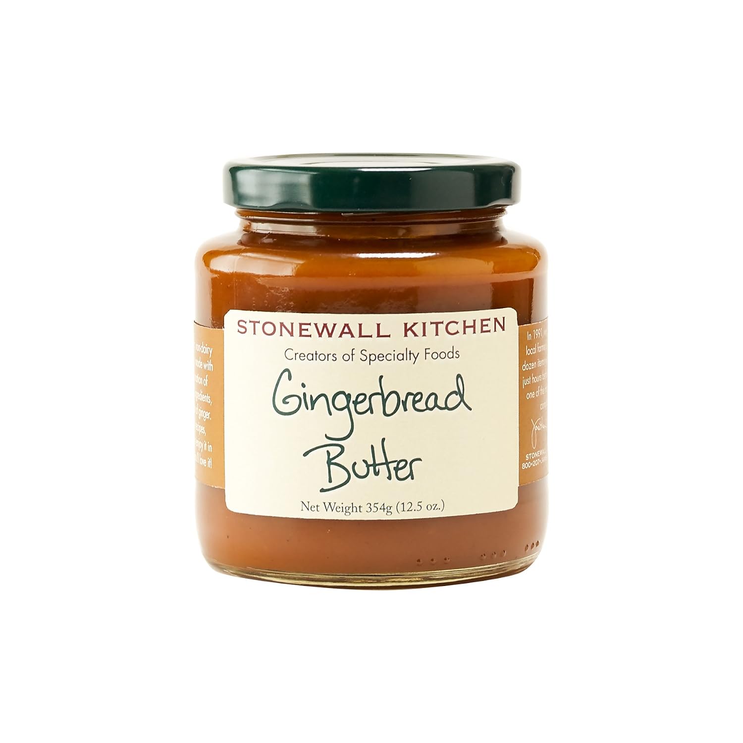 Amazon.com : Stonewall Kitchen Gingerbread Butter, 12.5 Ounces ...