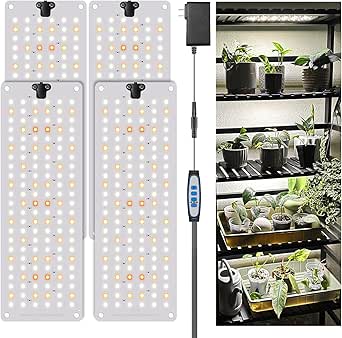 Amazon.com: Garpsen Grow Light, 6000K Full Spectrum Plant Lights for ...