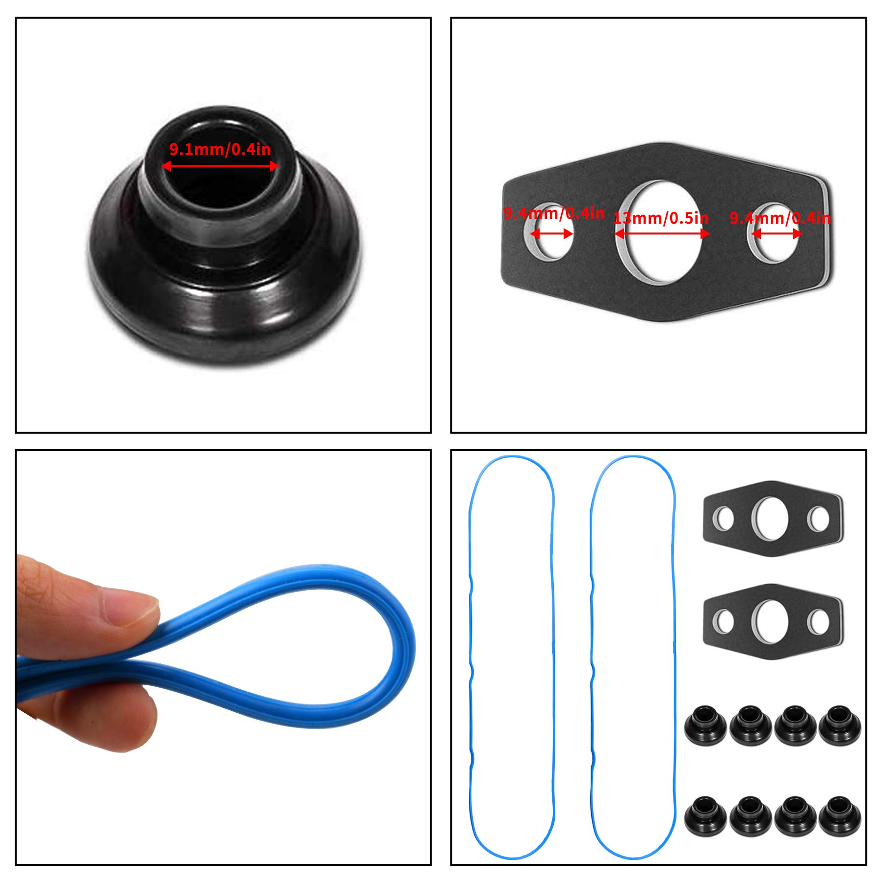 Snapklik.com : ORAEVY Valve Cover Gasket Set,Compatible