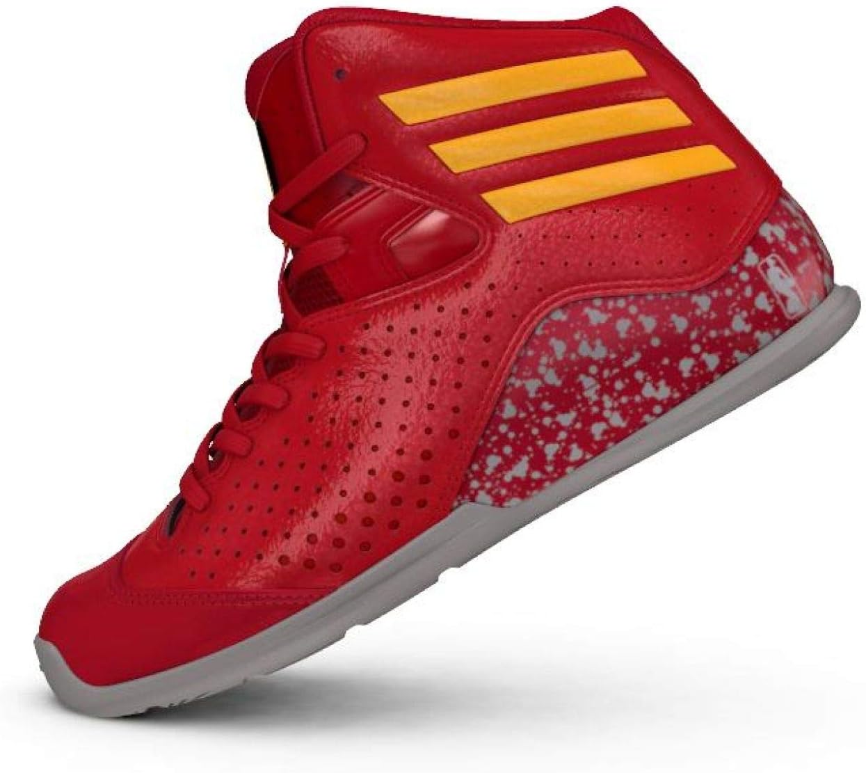 adidas NXT LVL SPD IV Nba K, Boy's Basketball Shoes, Red (Red-sld/Gold ...