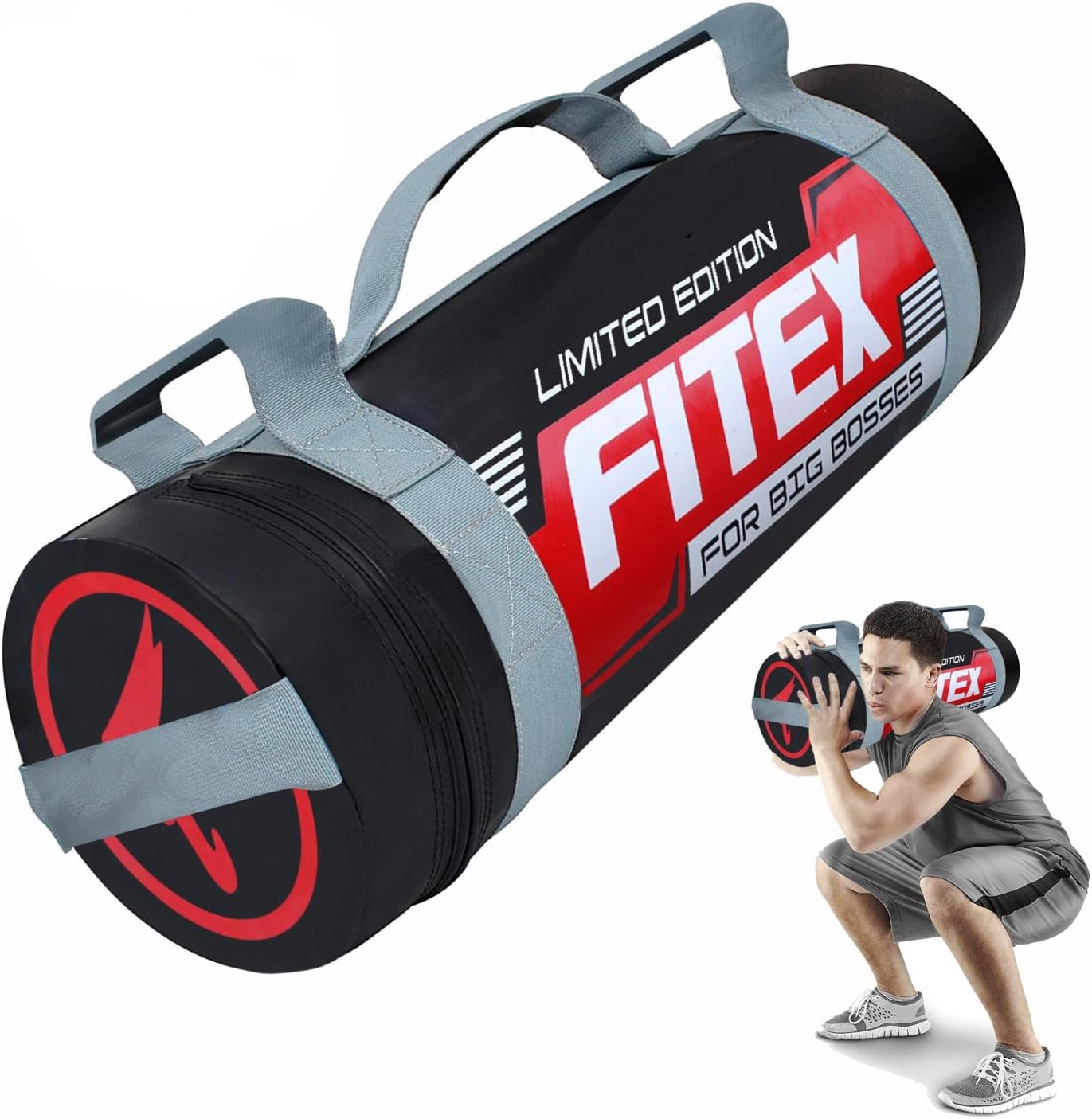 1x Power Bag Fitex Sandbags Fitness Weights Training, Power Bags With ...