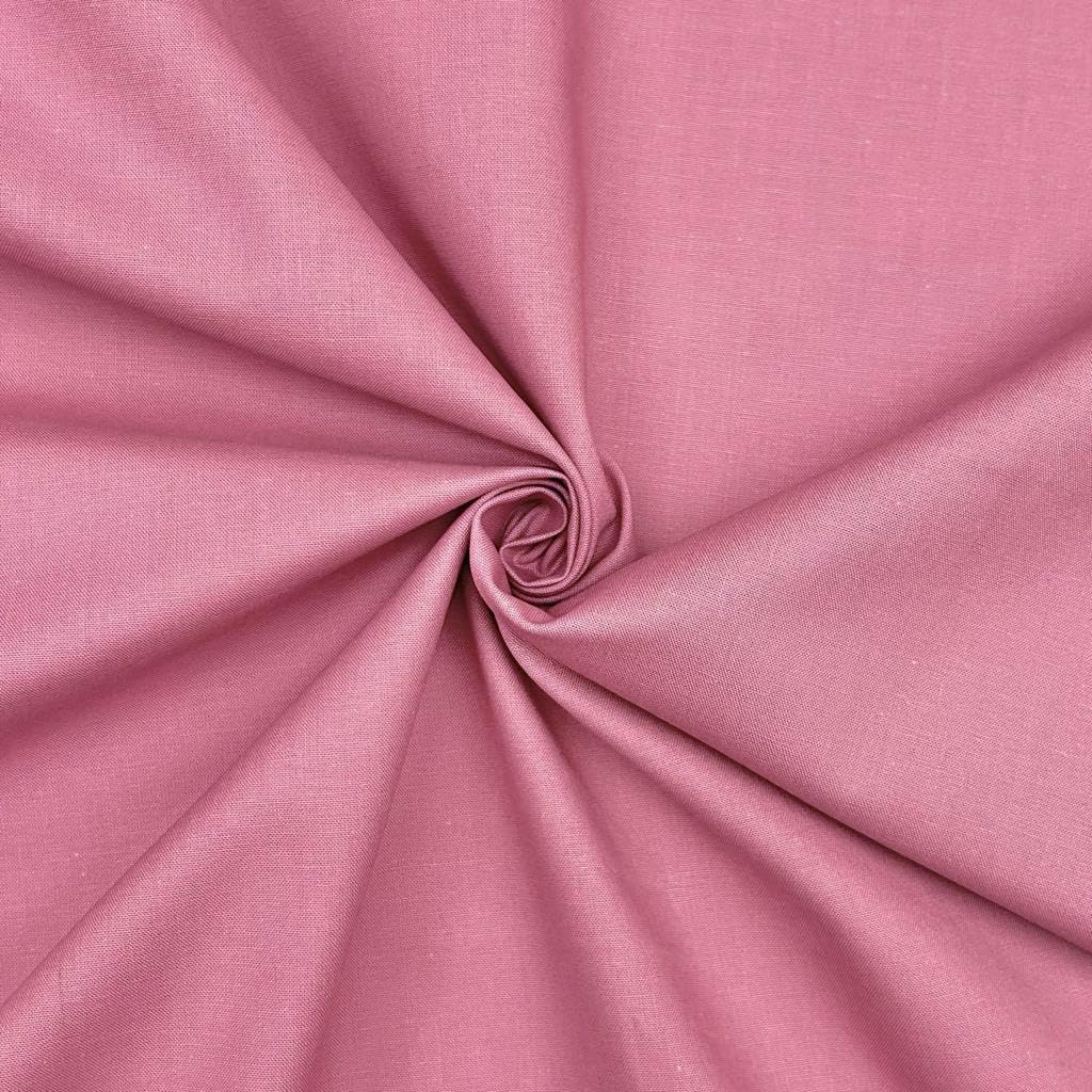 Fashion Track Dusky Pink Fabric Cotton by The Metre UK - 58 Inches ...