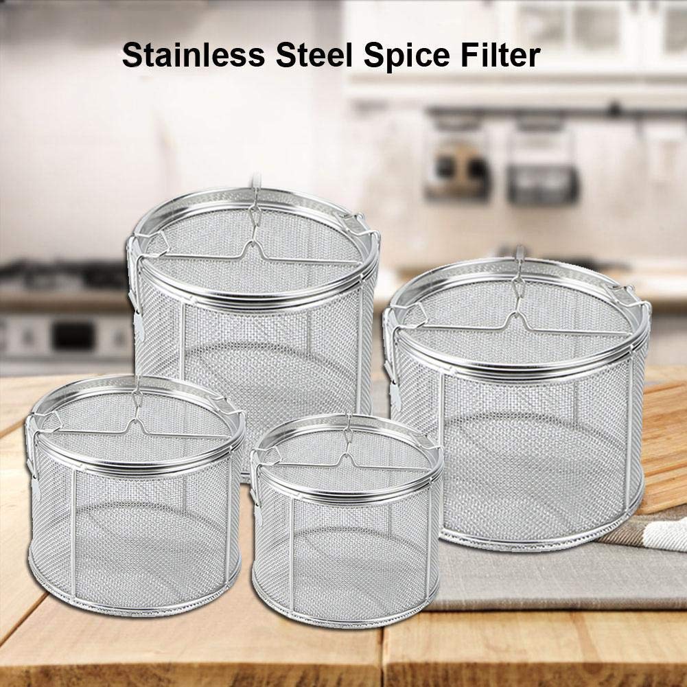 Tea Ball Strainer Soup Seasonings Seperation Basket Spice Filter ...