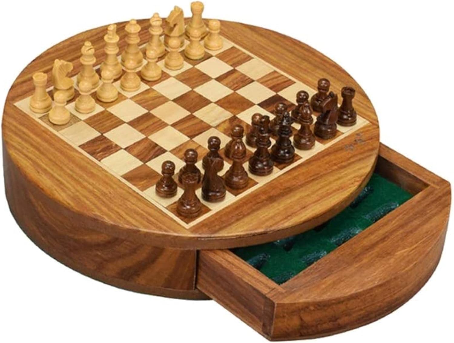 Chess Set Magnetic Chess Set, Wooden Board Games Chess Set, Folding ...