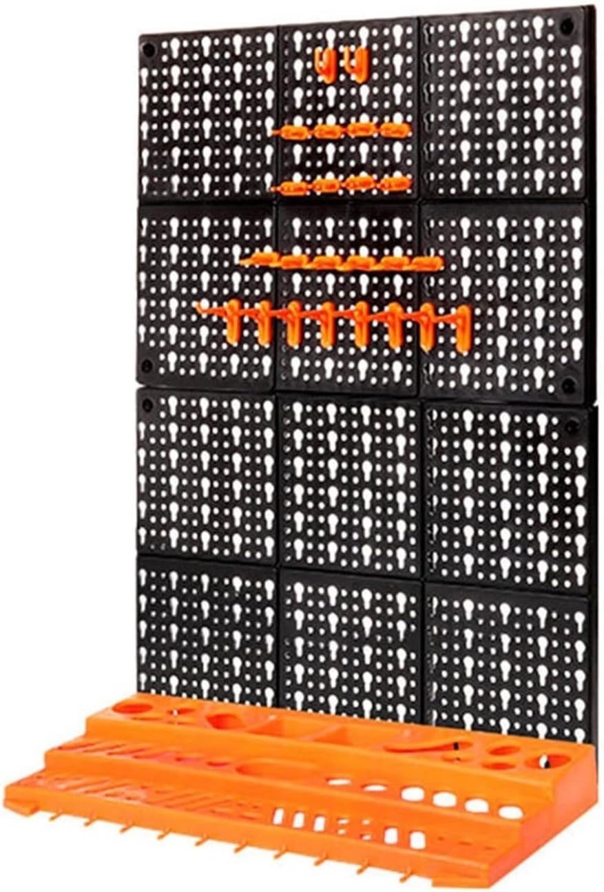Wall-Mounted Hardware Tool Hanging Board Parts Storage Box Garage ...