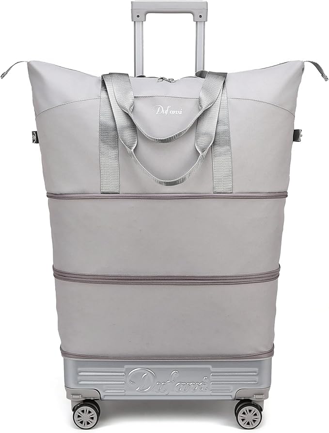 Amazon.com | Dufanxi Expandable Foldable Travel Bag with Detachable ...