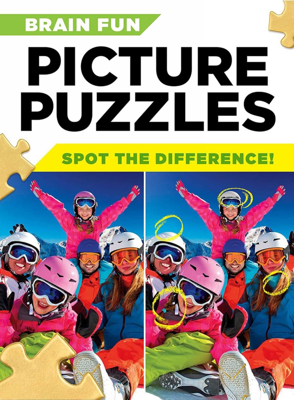 Amazon.com: Brain Fun Picture Puzzles: Spot the Differences ...