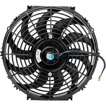 Amazon.com: 7" inch Universal Slim Fan Push Pull Electric Radiator ...