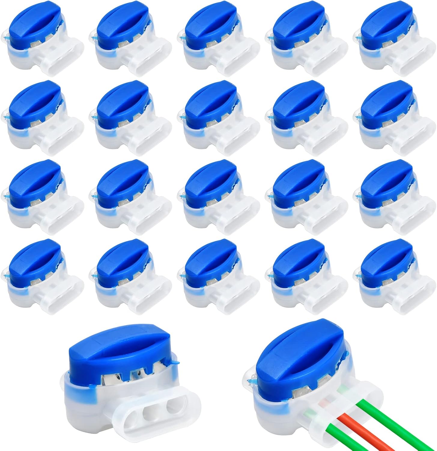 Vesaneae 20 Stück Kabelverbinder, 314 Wasserdicht Kabelklemmen ...