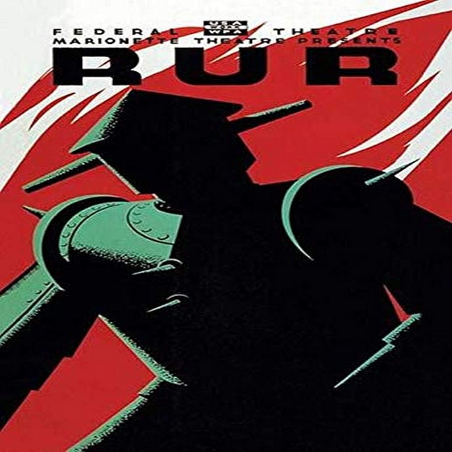 Amazon.com: WPA Poster for Federal Theatre Project presentation of RUR ...