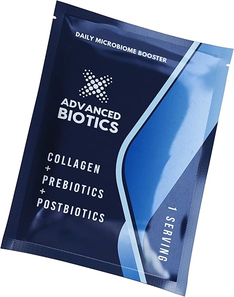 Advanced Biotics Microbiome Booster, Nutritional Collagen Supplement ...