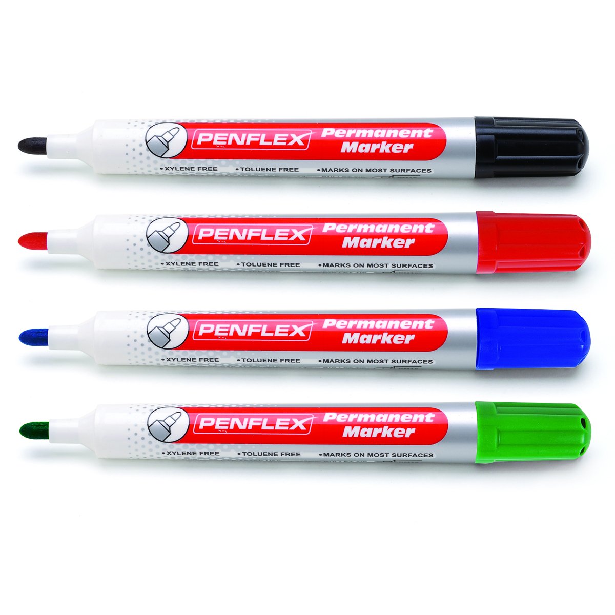 Bullet Tip Permanent Markers, Assorted Colours : Amazon.co.uk ...
