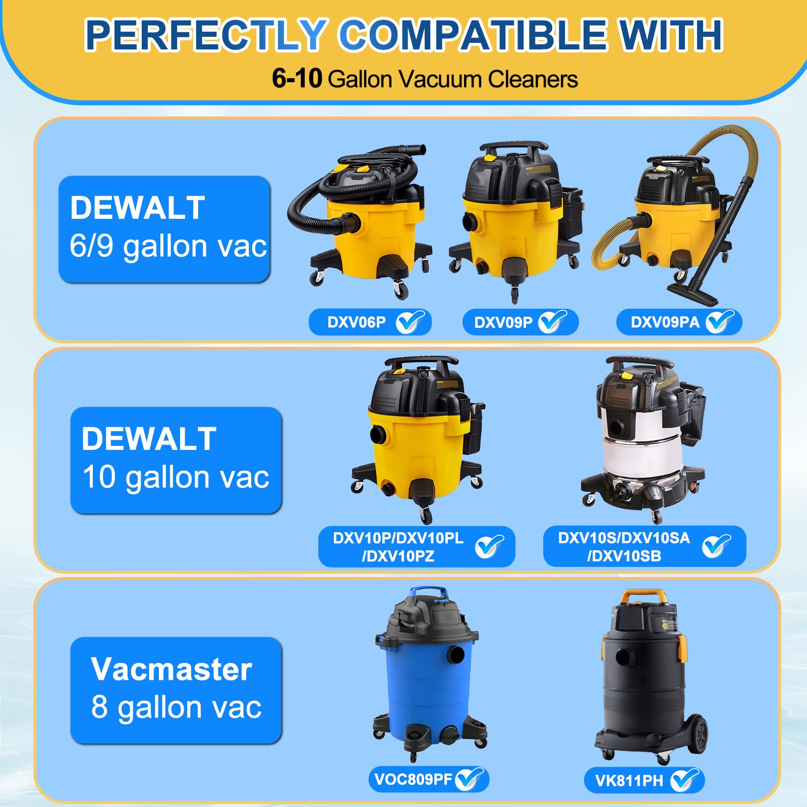 Dewalt Shop Vac Bags