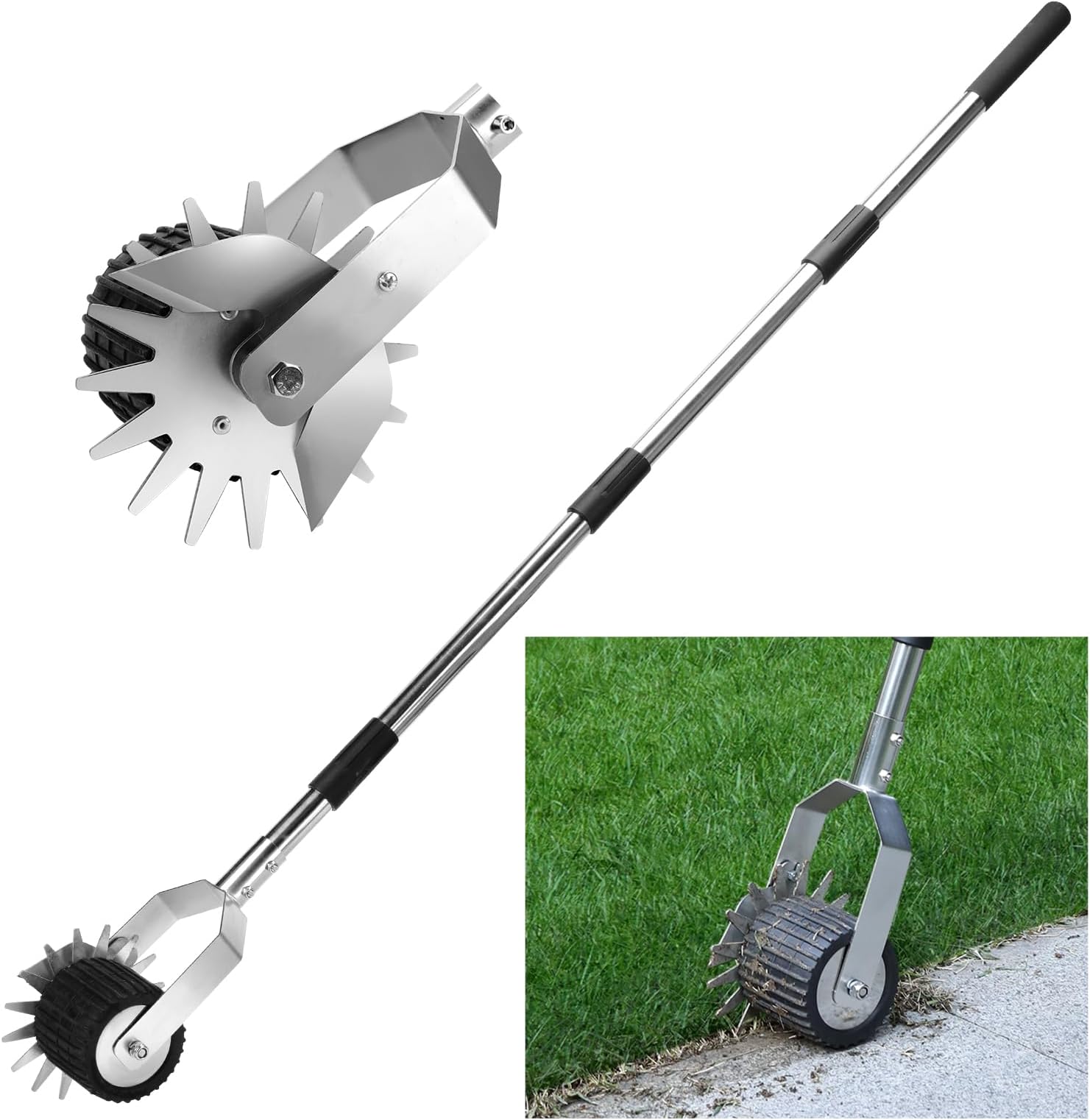 Amazon.com : Generic Manual Rotary Lawn Edger, Sidewalk Manual Edger ...
