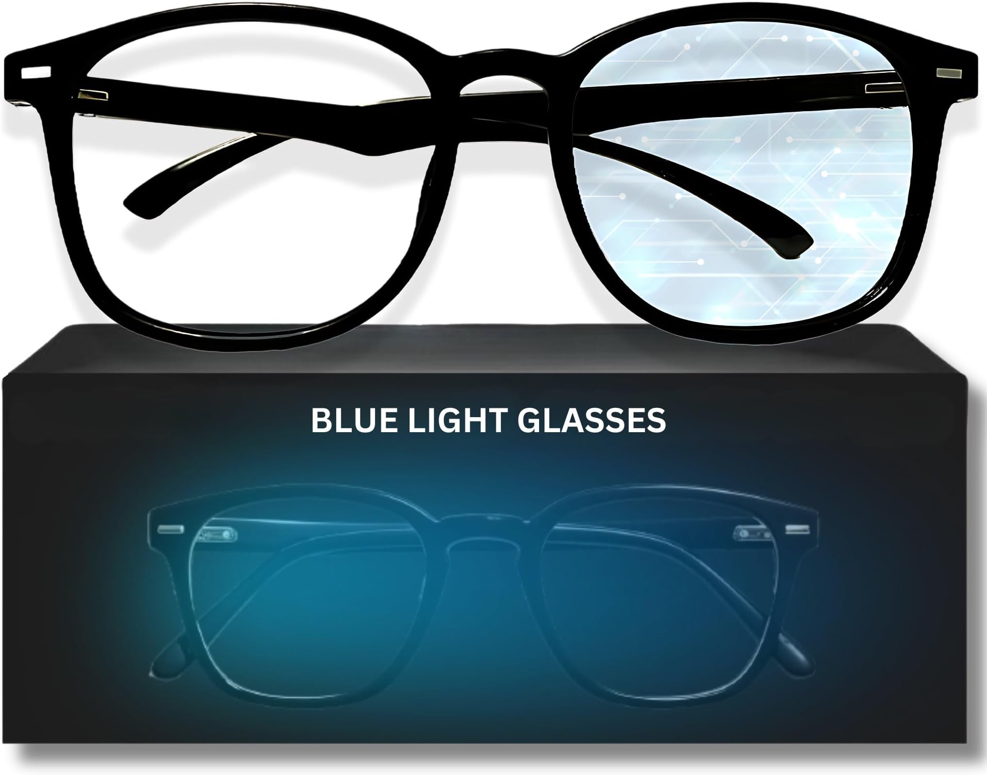 Amazon.com: Gaoye Blue Light Blocking Glasses - Anti UV Ray Computer ...