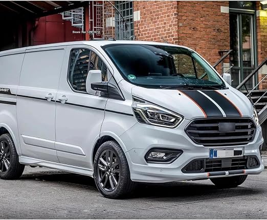 2Pcs Car Engine Cover Stickers, for Ford Transit Tourneo Custom Camper ...