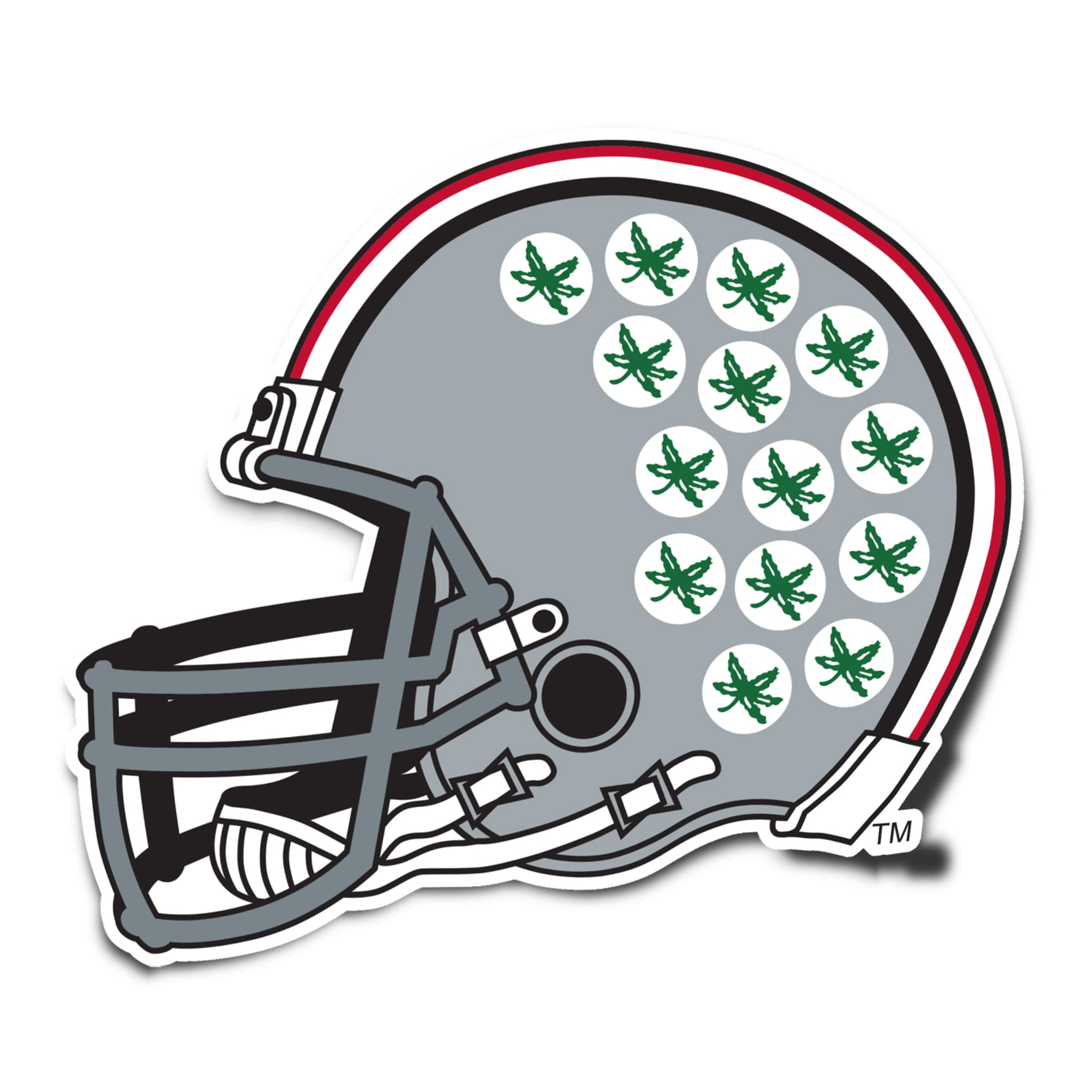 Ohio State Football Helmet Sticker