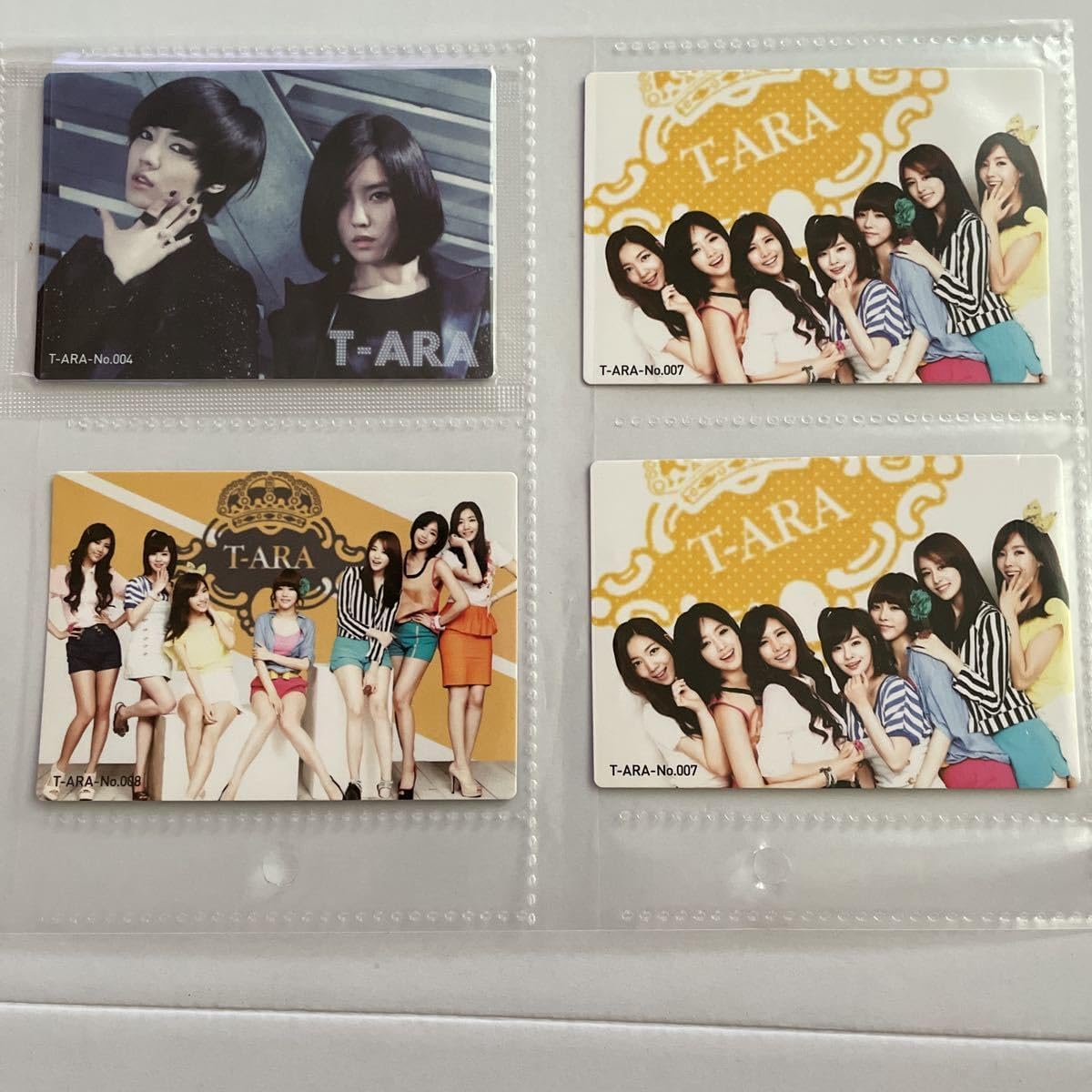 Amazon.co.jp: Lotte Exclusive K-POP Cards T-ARA Cards 4 Cards : Office ...